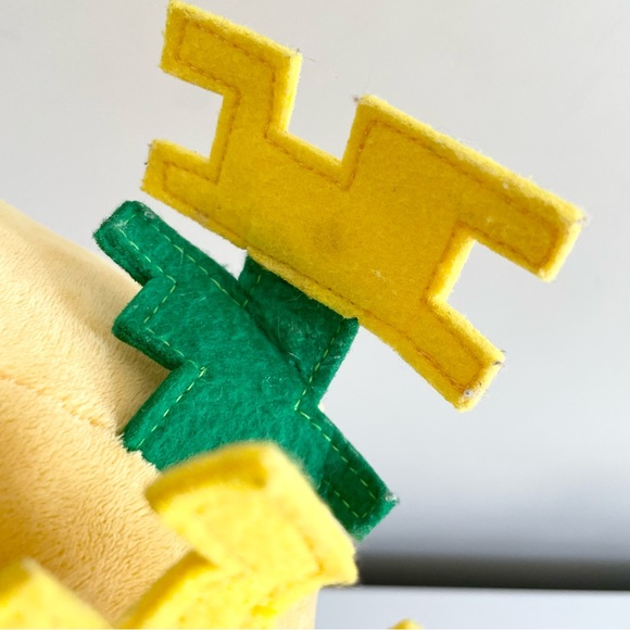 Toys | Rare Minecraft Moobloom Plush 18 Yellow Green | Poshmark